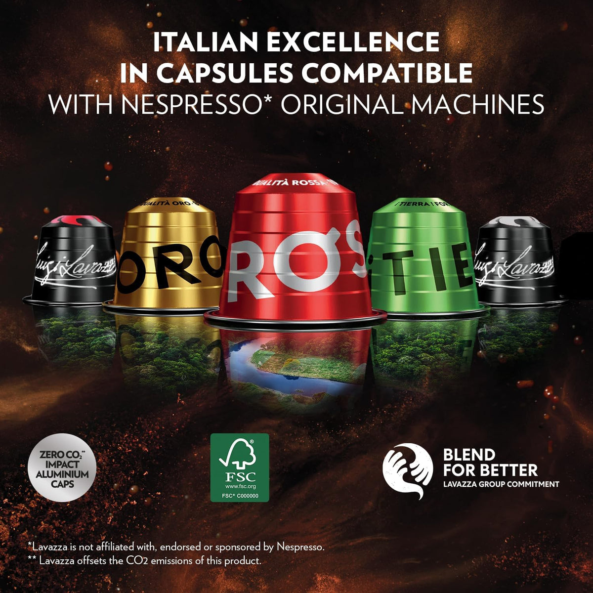 Lavazza Nespresso Compatible Coffee Pods – Stormbrew