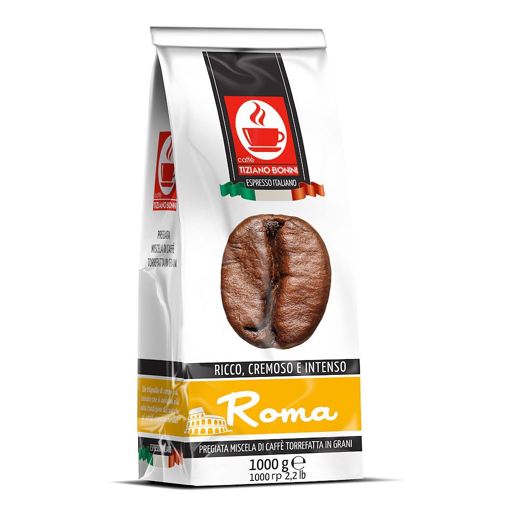 Roma Italian Coffee Beans | 1KG Bag | Tiziano Bonini – Stormbrew